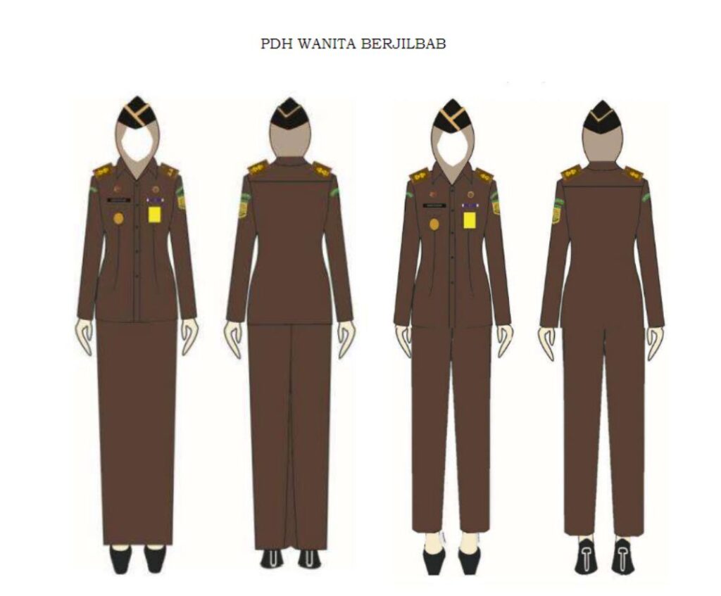 Mengenal Seragam Kejaksaan: Ciri-ciri dan Atribut Pelengkapnya